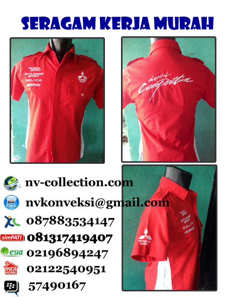 Nv Collection Jasa Konveksi L 087883534147 Jasa Konveksi Seragam Kerja Murah Di Bekasi