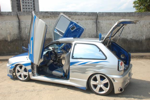 Carros Tunados: Novas Fotos de Gol Tunado E Rebaxiado.