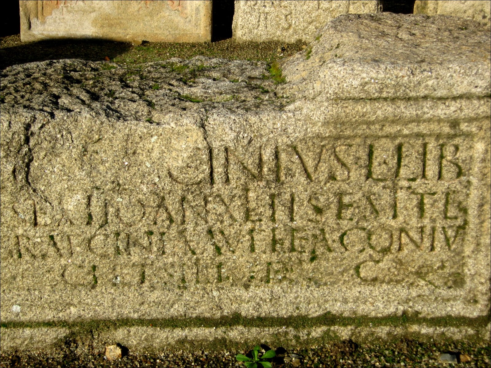 Espaço e Memória: «Epigrafia» [ Cascais ]