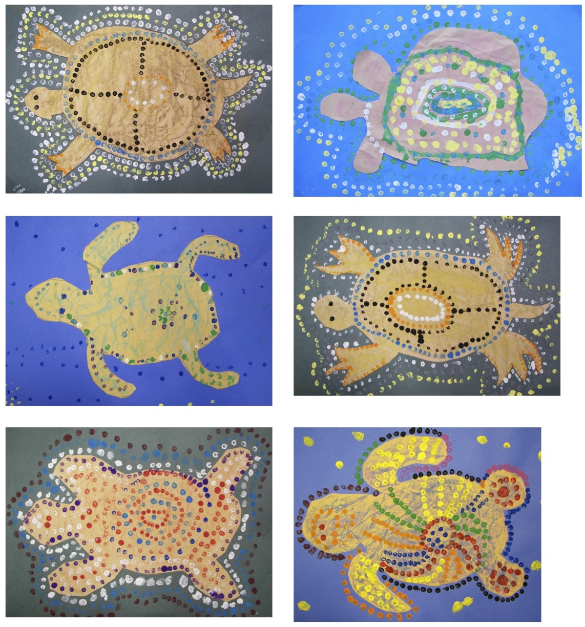 The Rolling Artroom: Aboriginal Turtles 1st-3rd Grade