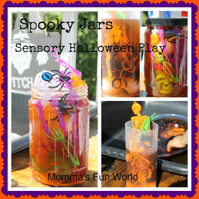 Momma's Fun World: 6 fun and inexpensive Halloween sensory play