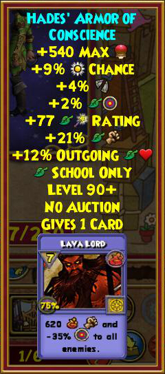 Hades Gear Drop Guide (Tartarus) | Wizard101 - Swordroll's Blog ...