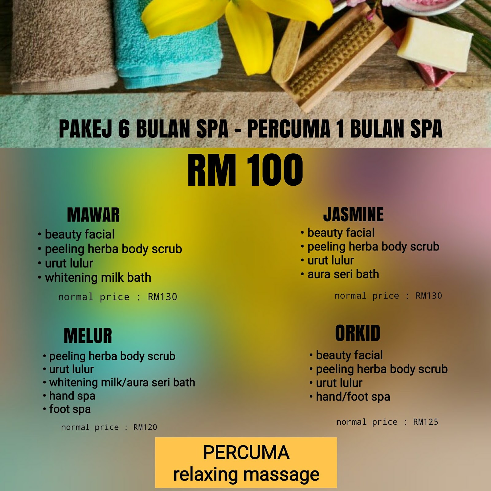 PROMOSI RAYA SPA BERGERAK