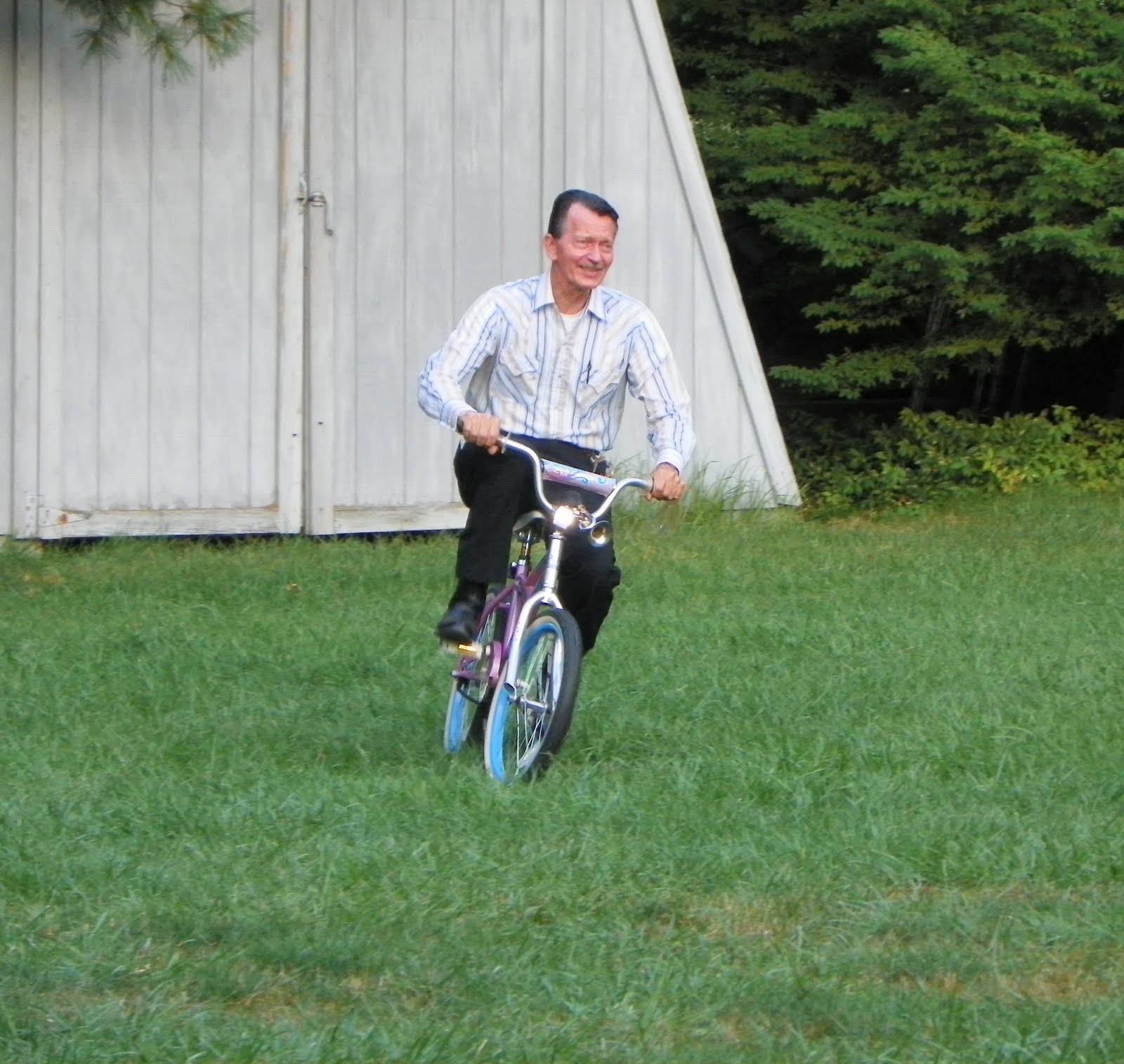 Photography Unedited/Loving Life: Bike Riding Grandpa