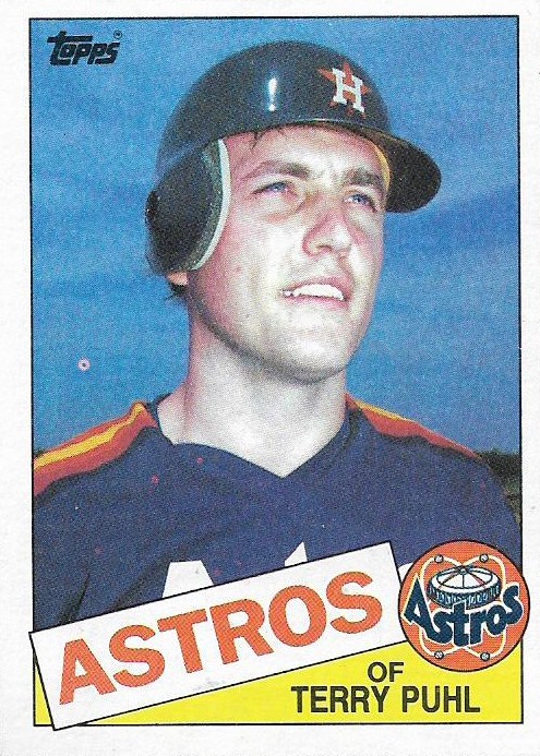 1985 Topps: #613 - Terry Puhl