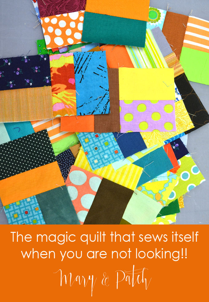 The magic quilt that sews itself when you are not looking!! | Mary & Patch