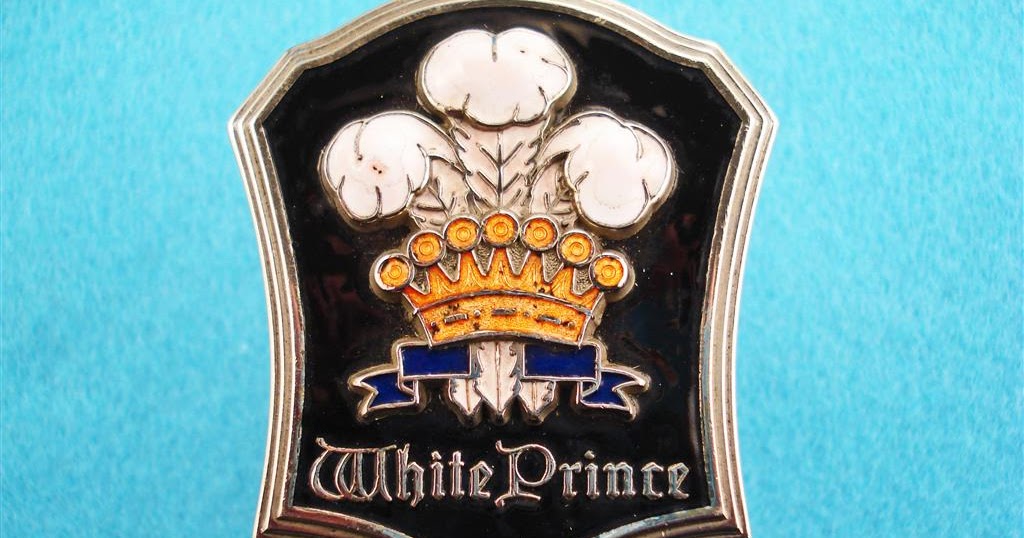 American Auto Emblems: WHITE PRINCE