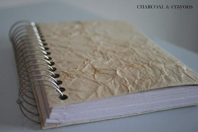 Charcoal and Crayons: The Covered Notebook