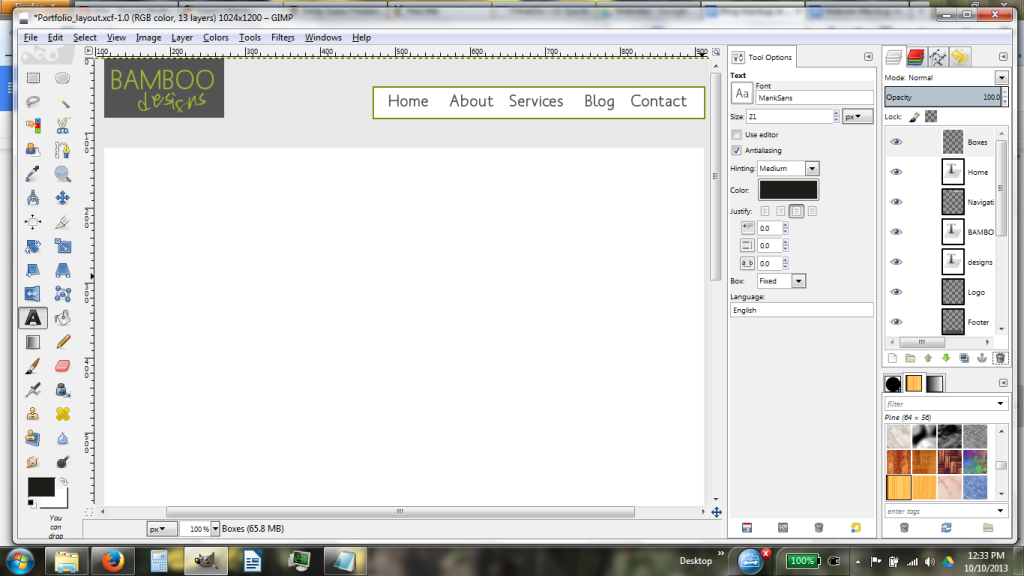 CLEAN + MODERN WEBSITE LAYOUT IN GIMP - Dorothy Ayers Photography