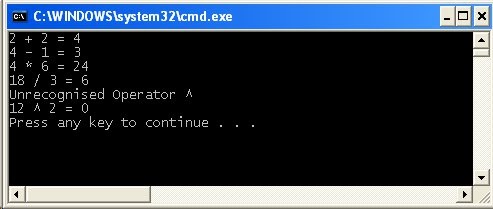 Advanced C++ with Examples: Switch Case using string