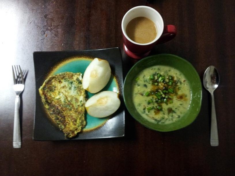 I Like My Recipes Healthy, Cheap and Easy: Greens for Breakfast? Savory ...