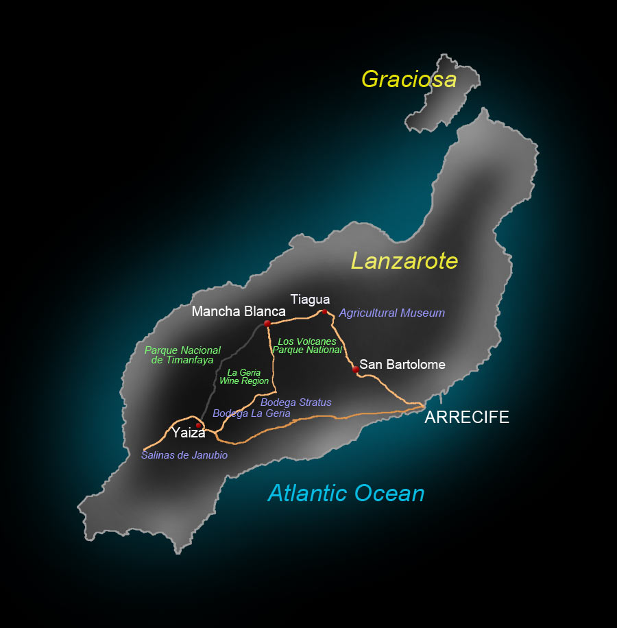 Hanna & Erkki Tamsalu travelogue: Lanzarote Part 2: Los Volcanes ...