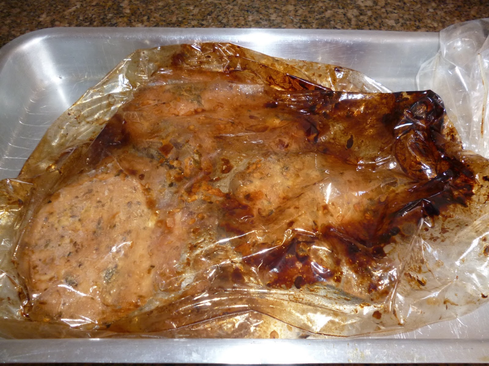 Piteisdadinha: CARRÉ ASSADO (no saco Assarápido) COM FAROFA DE FARINHA ...