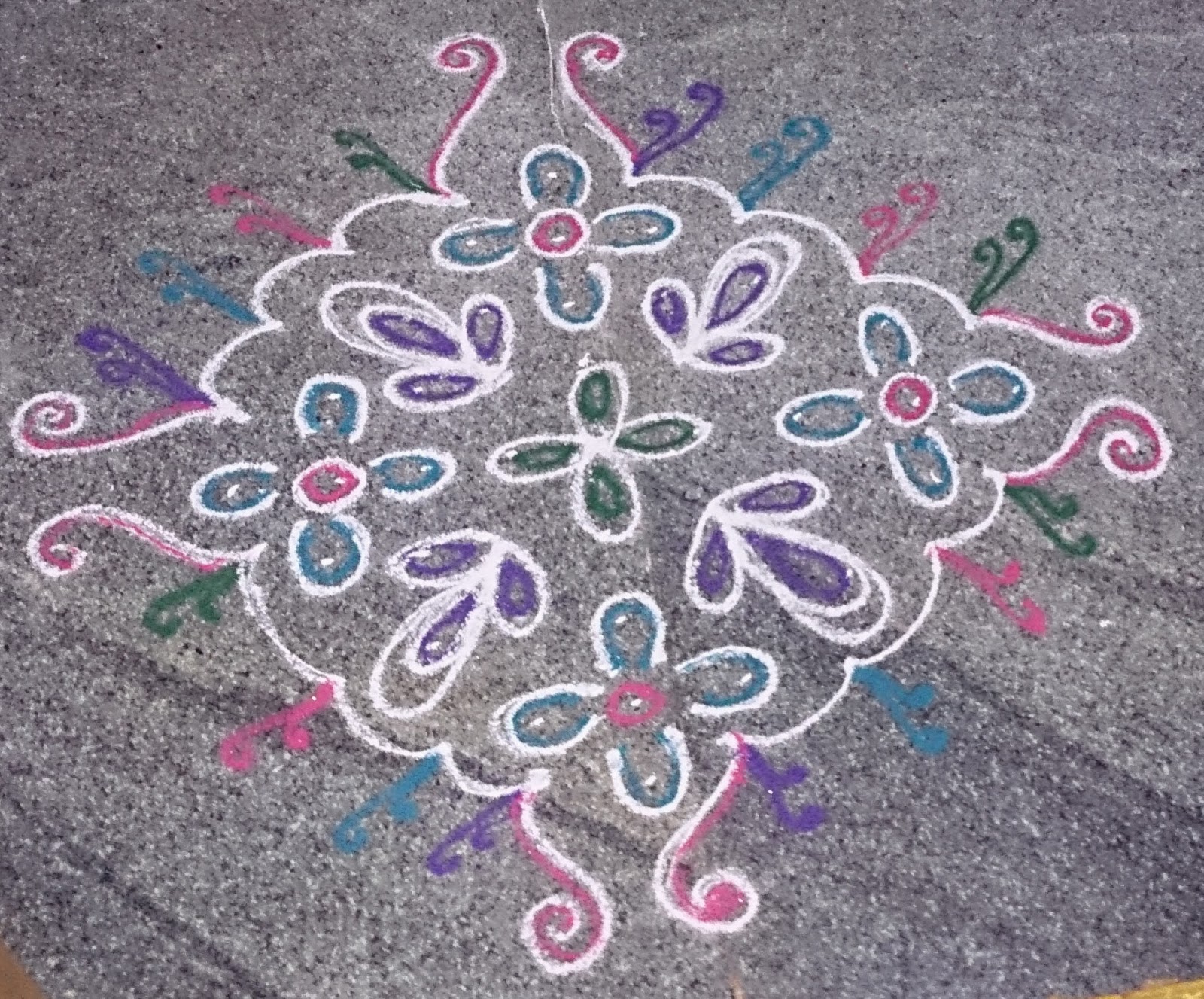 Muggulu blog: flower muggu