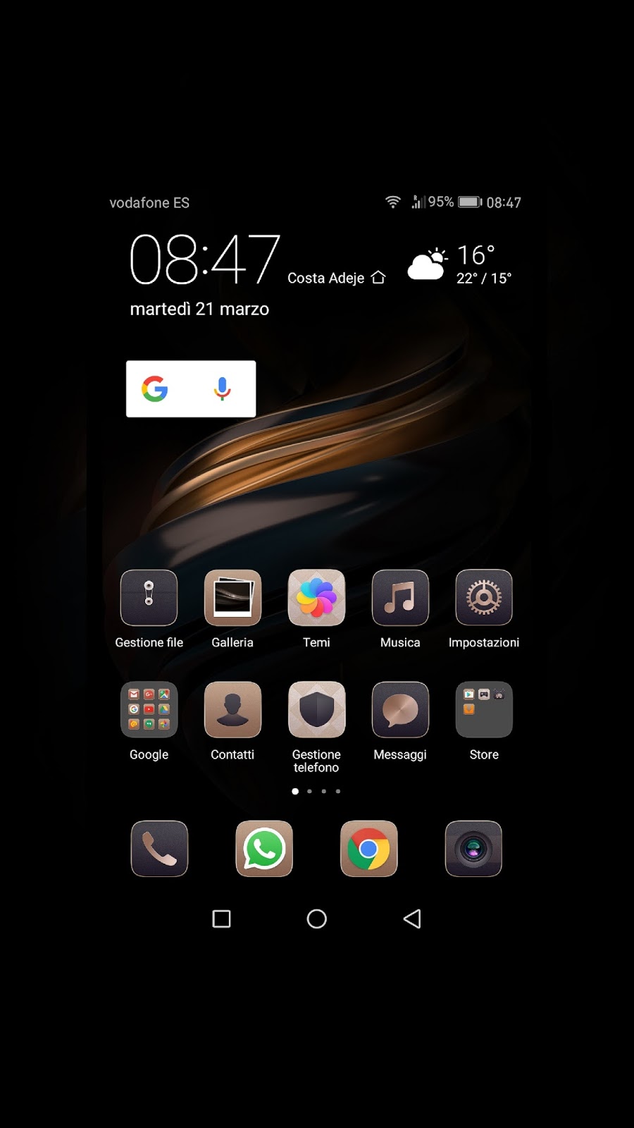 Best Huawei Themes: Luxury Mate 9 Theme by Best EMUI Themes