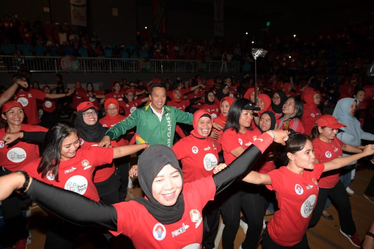 Video Panduan Poco Poco Versi Asian Games 2018 di Indonesia untuk ...