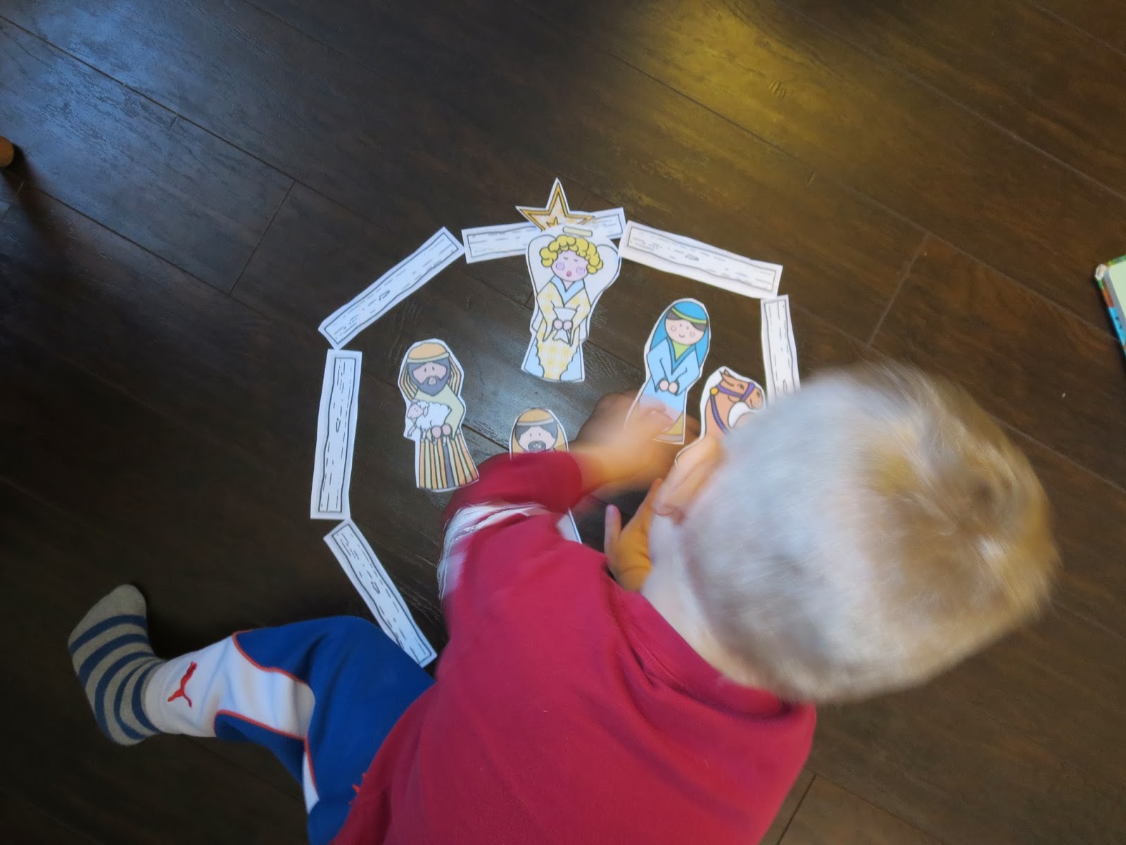 Simple Cheap Nativity That Kids Can Really Play With