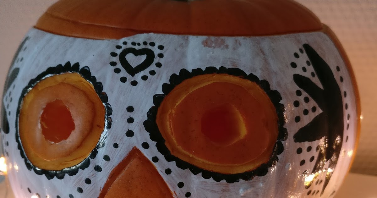 HEIMATLIEBE 4 YOU: Heim@Werke - "La Catrina" Pumpkin!