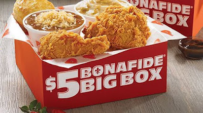 $5 Bonafide Big Box is Back at Popeyes for a Brief Time