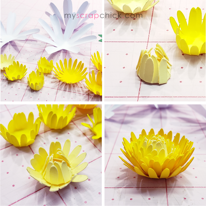 Daisy Tutorial for Shasta Daisy - myscrapchick