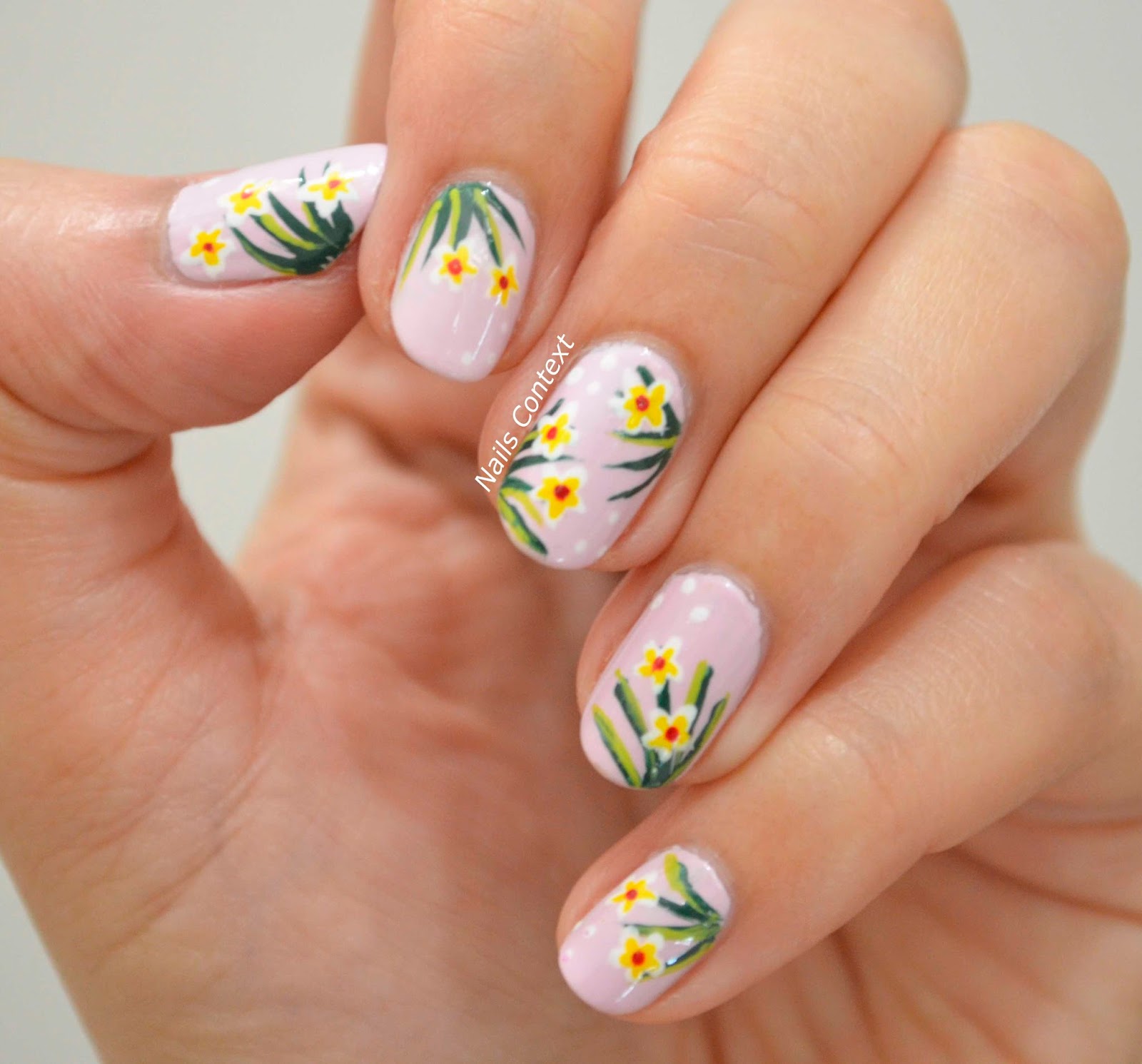 Nails Context: Flower Fields