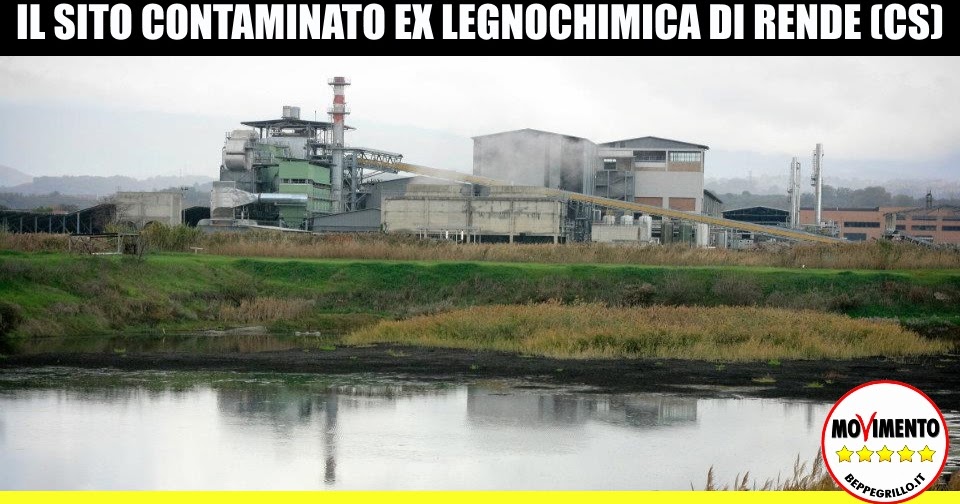 Sequestro area ex legnochimica a Rende (CS): basta ritardi e inadempienze!