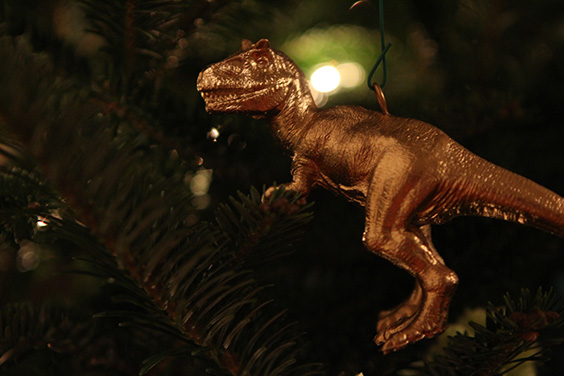 clumsy crafty happy: holiday diy | painted animal ornaments