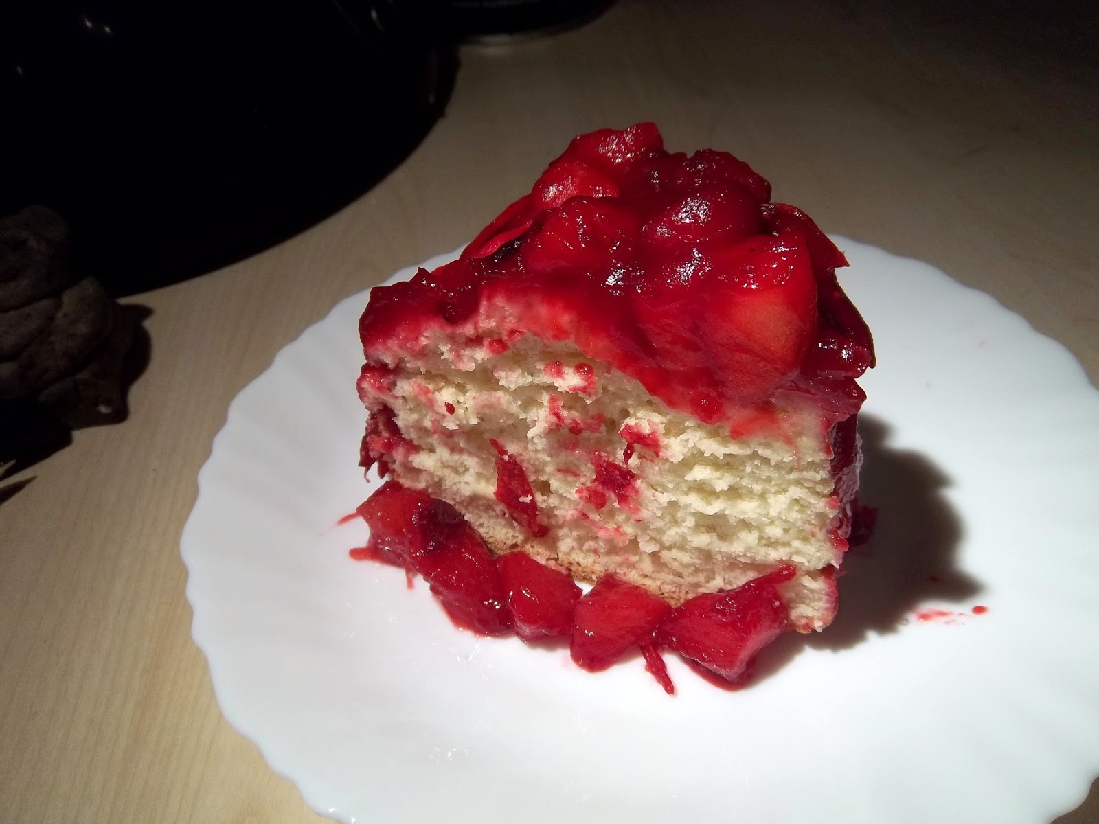 Jessy's Kitchen: Gâteau renversé aux pommes et aux canneberges