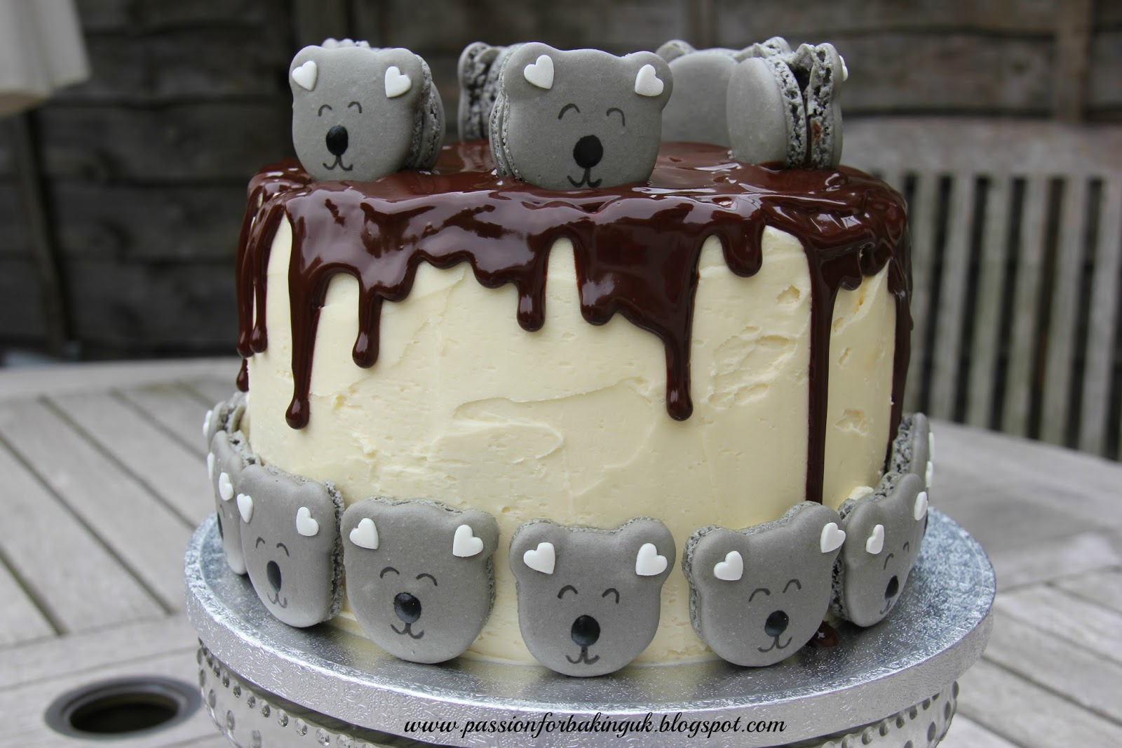 Passion for Baking: Koala Macaron Cake