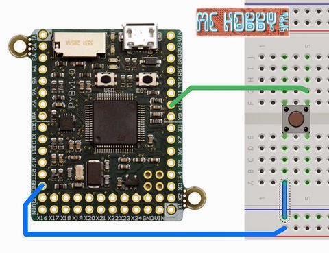 Micro Python: utilisation des boutons - MCHobby - Le Blog