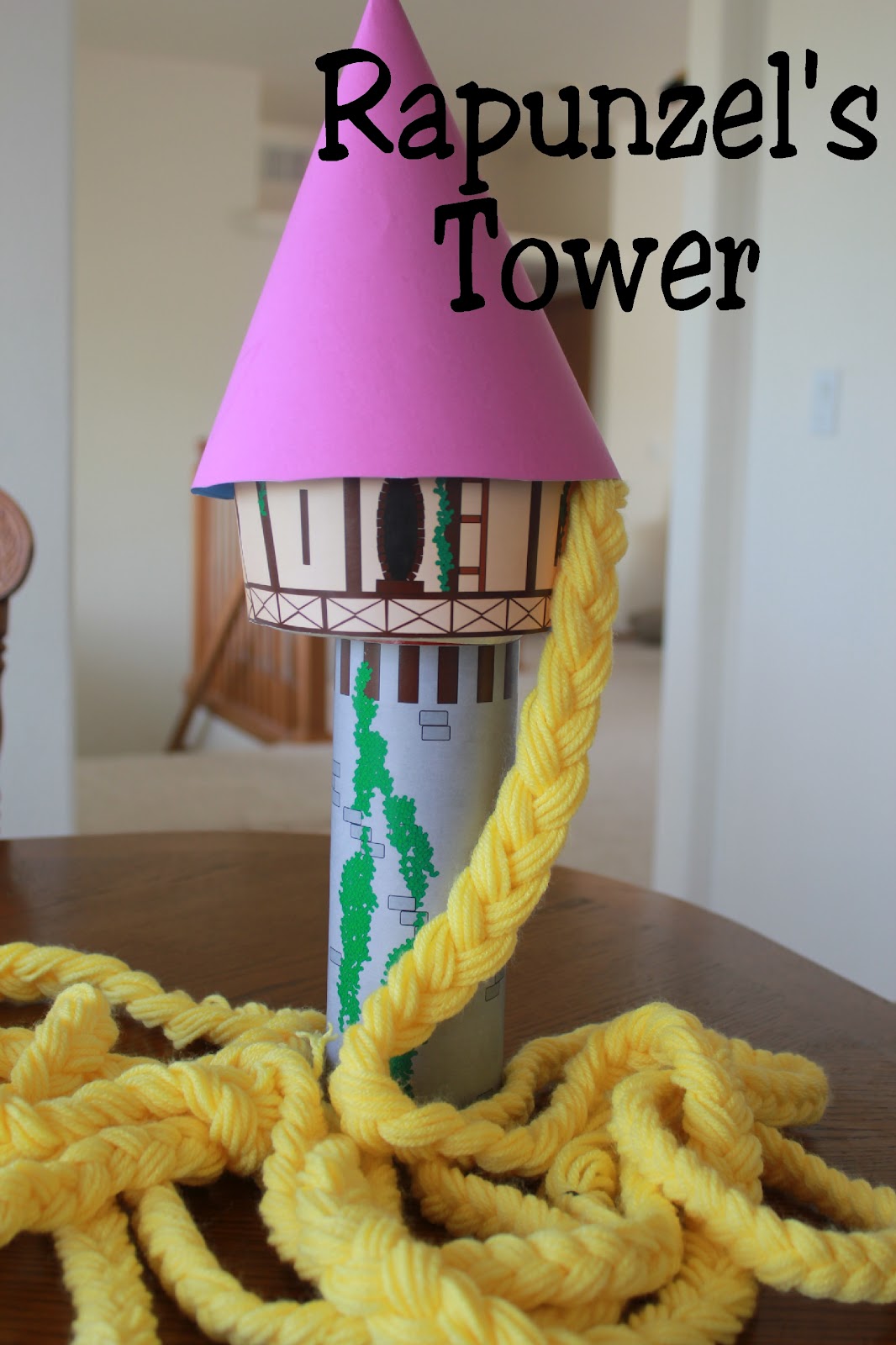 DIY Party Mom: Rapunzel's Tower and Printable