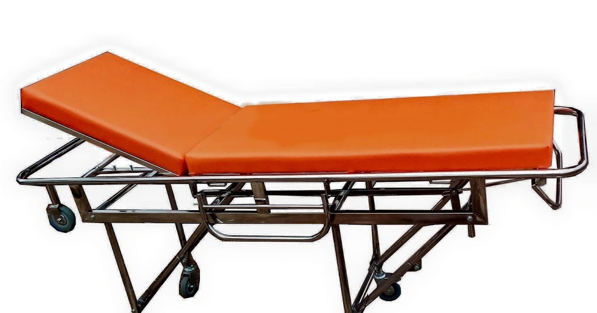 Brankar Pasien Strecher Ambulance Stainless | Jual Perlengkapan ...