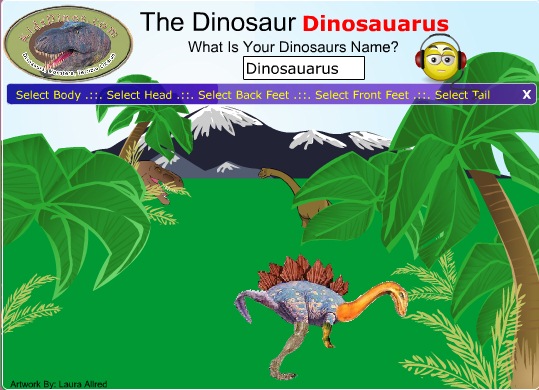 Warren Sparrow: Make your own dinosaur