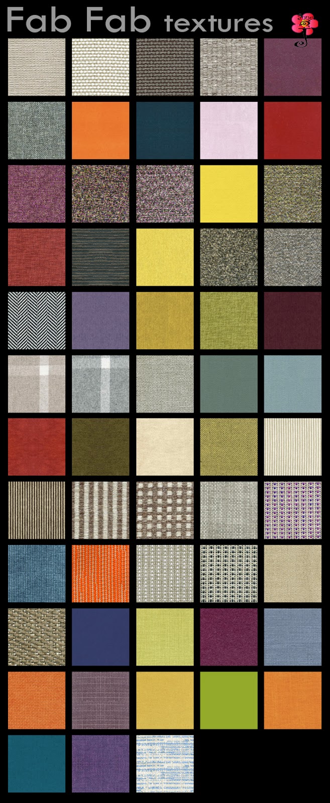 Sims must have: FAB FAB set of 58 patterns