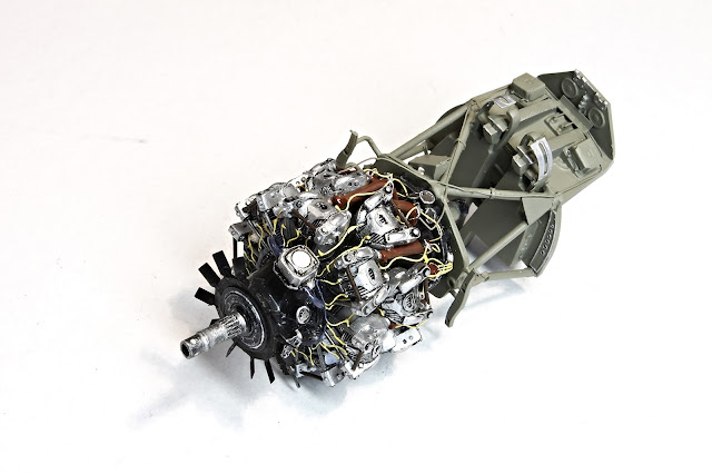 Istvan Michalko's scale models: Luftwaffe BMW 801D radial engine (WWII ...