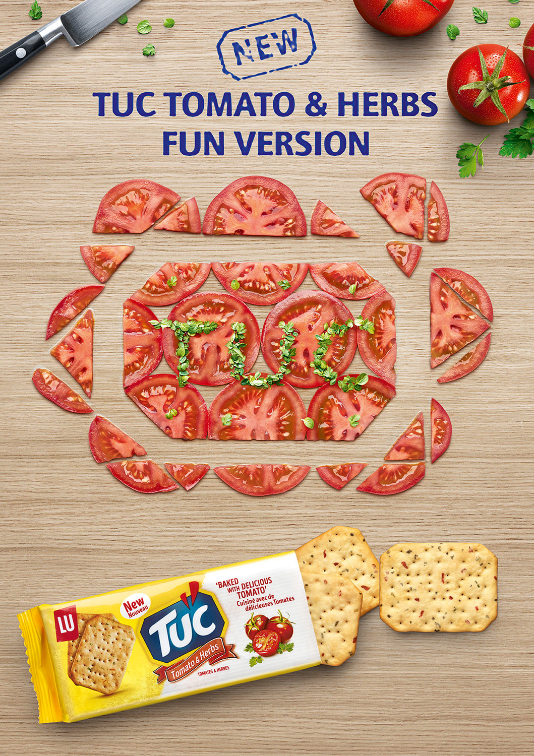 Jean-Blaise Hall: TUC NEW FLAVOURS une campagne réalisée pour l'agence ...