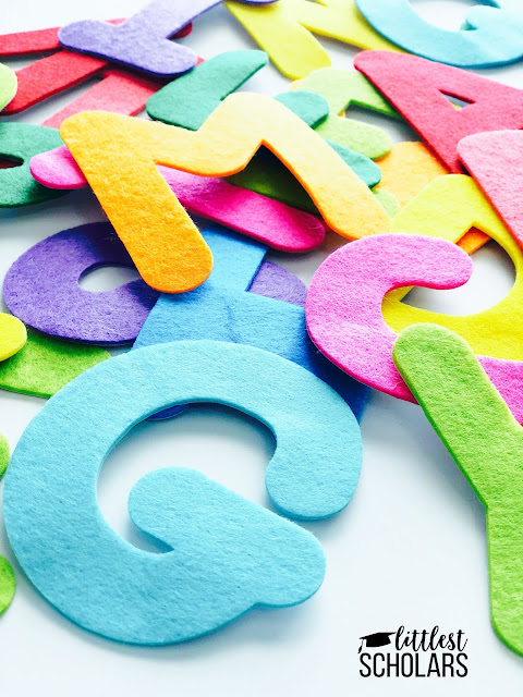 Practice Letter Recognition with a Letter Box - Littlest Scholars