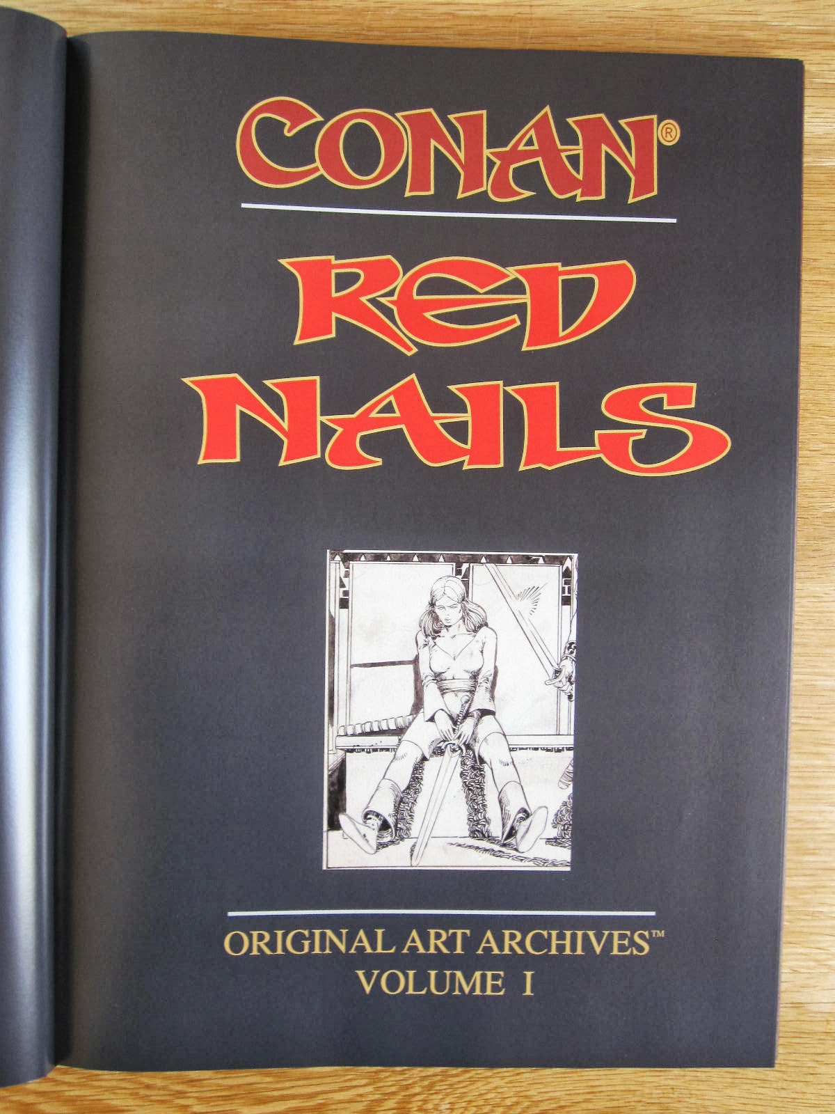 my absolute collection: Conan Red Nails Original Art Archives Volume 1