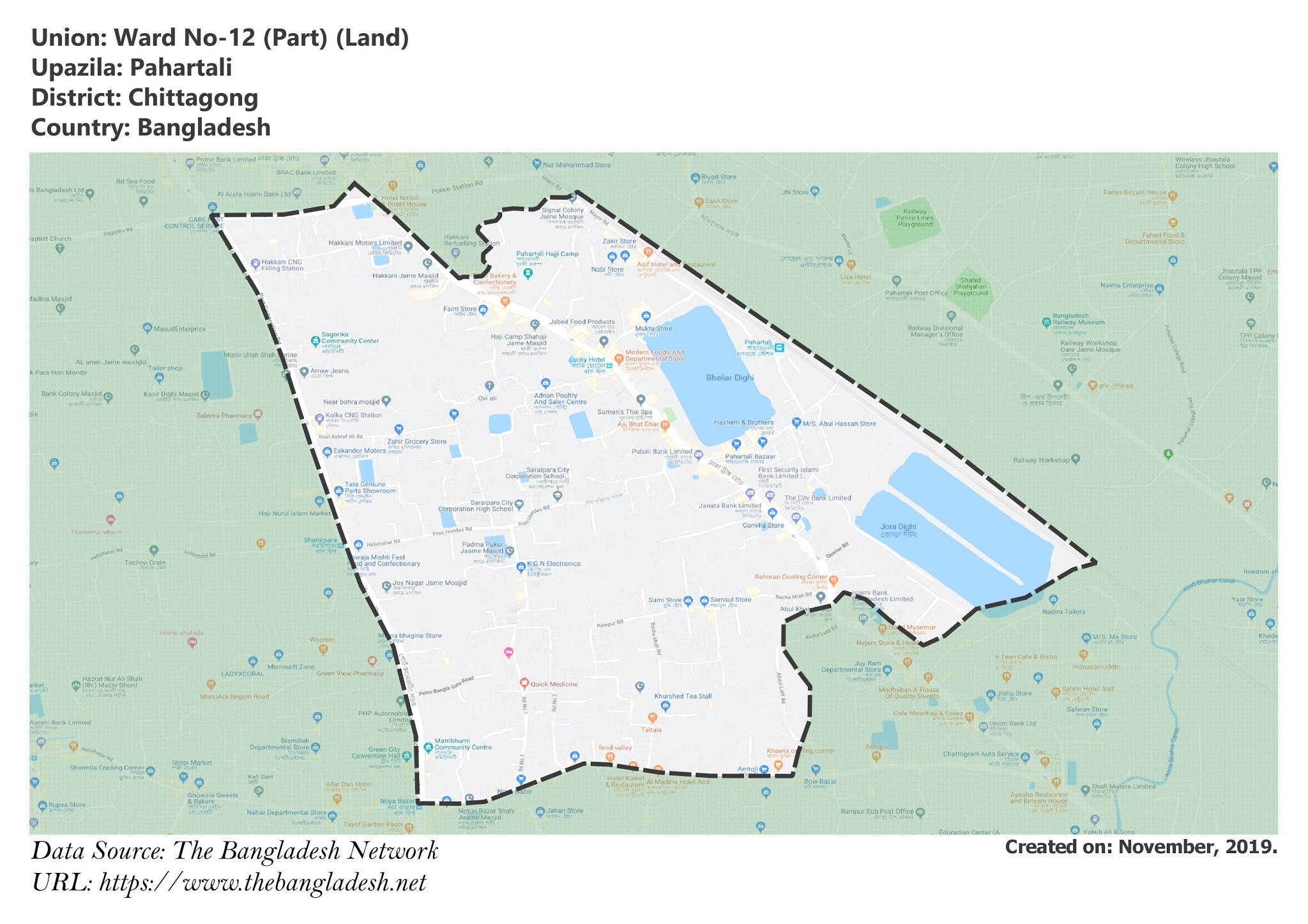 Ward No-12 (Part), Pahartali, Chittagong