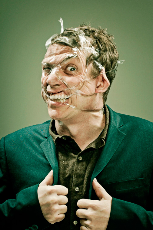 Funny Portraits of People with Scotch Tape on Their Faces - ROFLwall