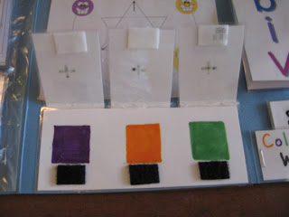 Fumbling Through Homeschooling: Rainbow Lapbook - Making It