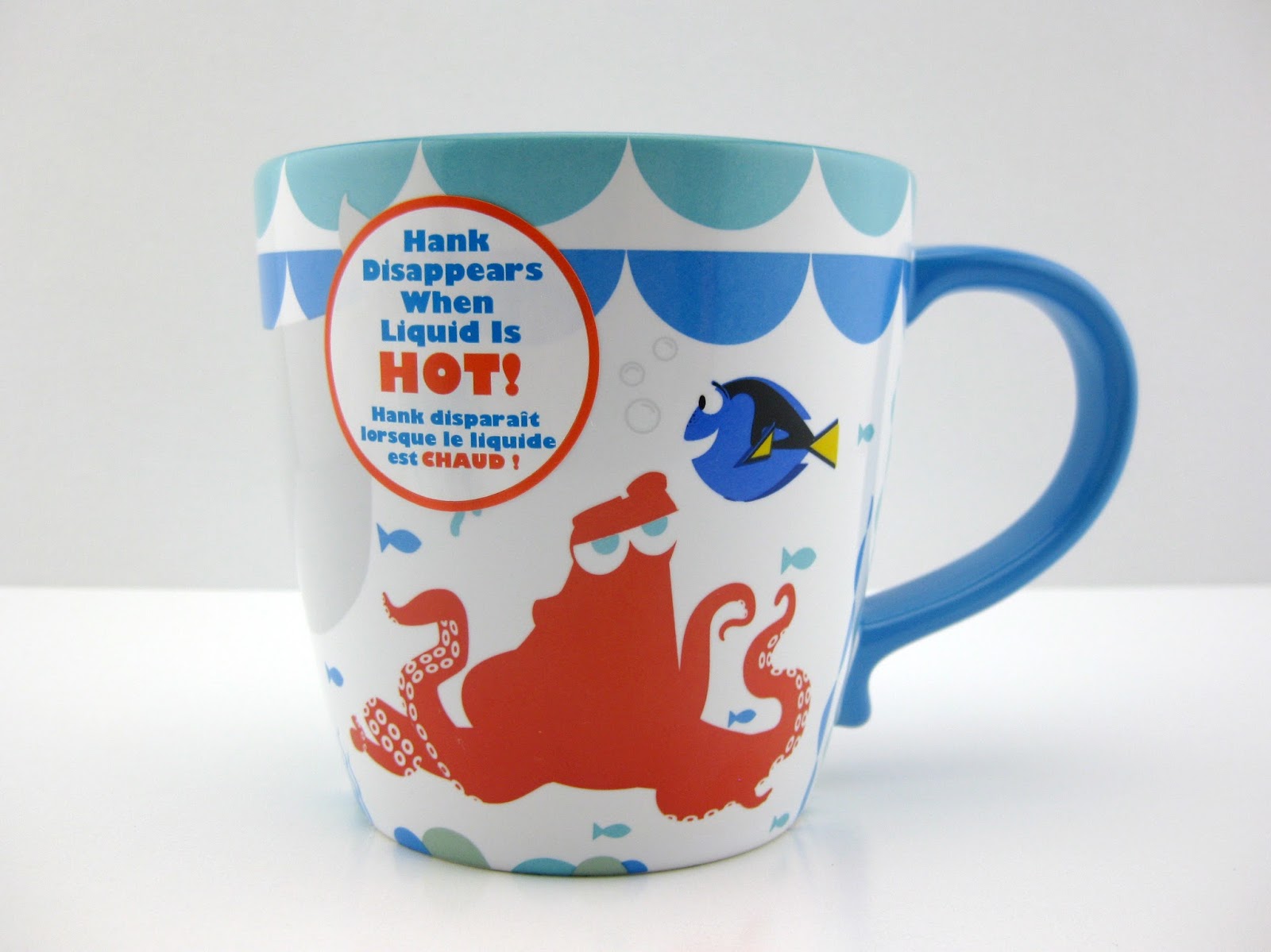 Dan the Pixar Fan: Finding Dory: Disney Store Disappearing Hank Mug