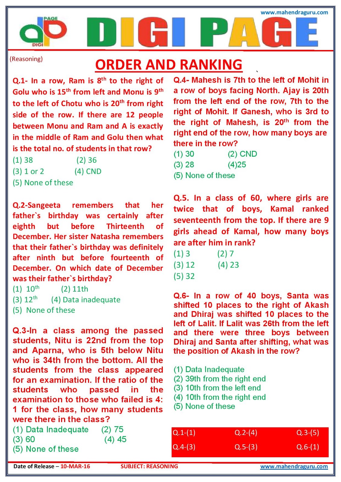 Digi Page - Reasoning - 10.03.2016