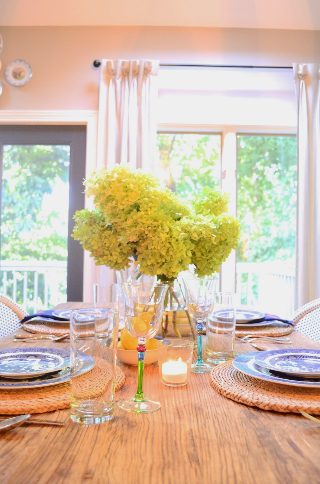 Bellissimo and Bella: A Blue and White Weeknight Dinner