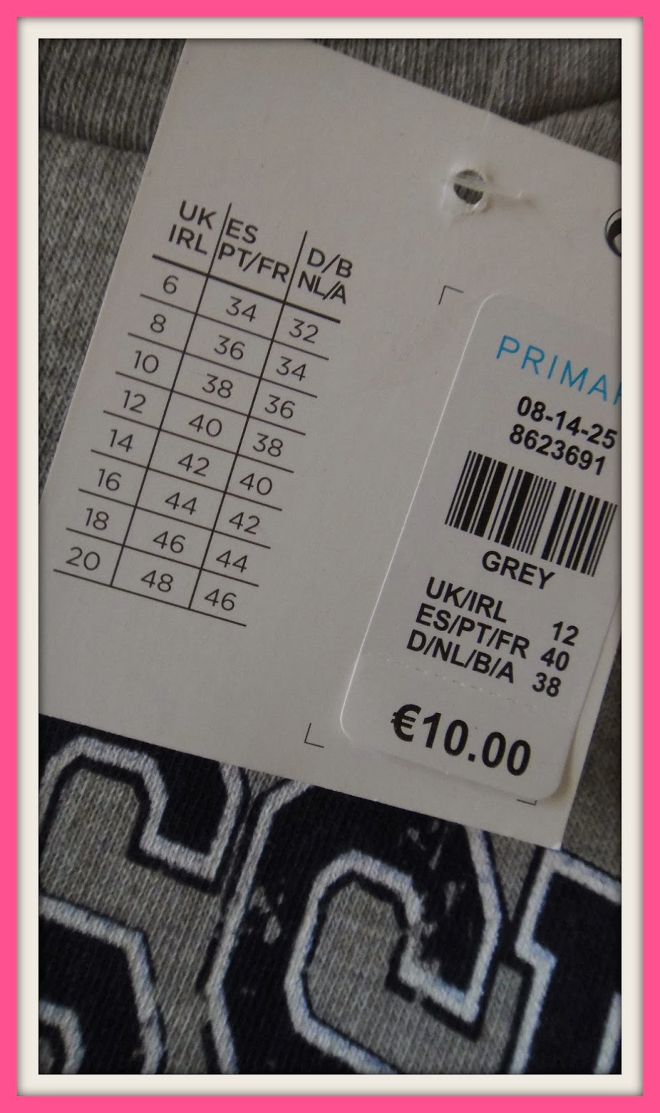 Compras Primark Colombo - Must Be...Pink!