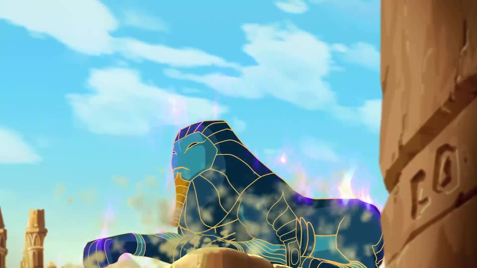 Resumen e imágenes Winx Club episodio 8 "Attack of the Sphinx" 6º ...