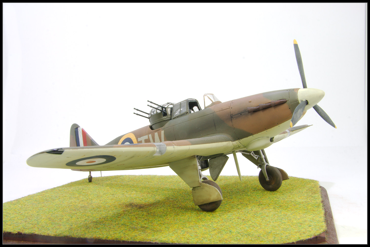 The Hamfisted Modeller: 1/48 Classic Airframes Boulton Paul Defiant Mk ...