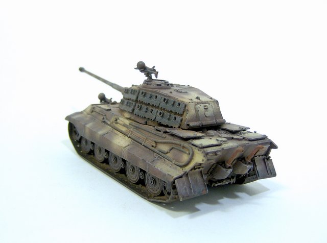 Gulumik Military Models: Night King Tiger 1/72 Revell/Scratch - Gallery