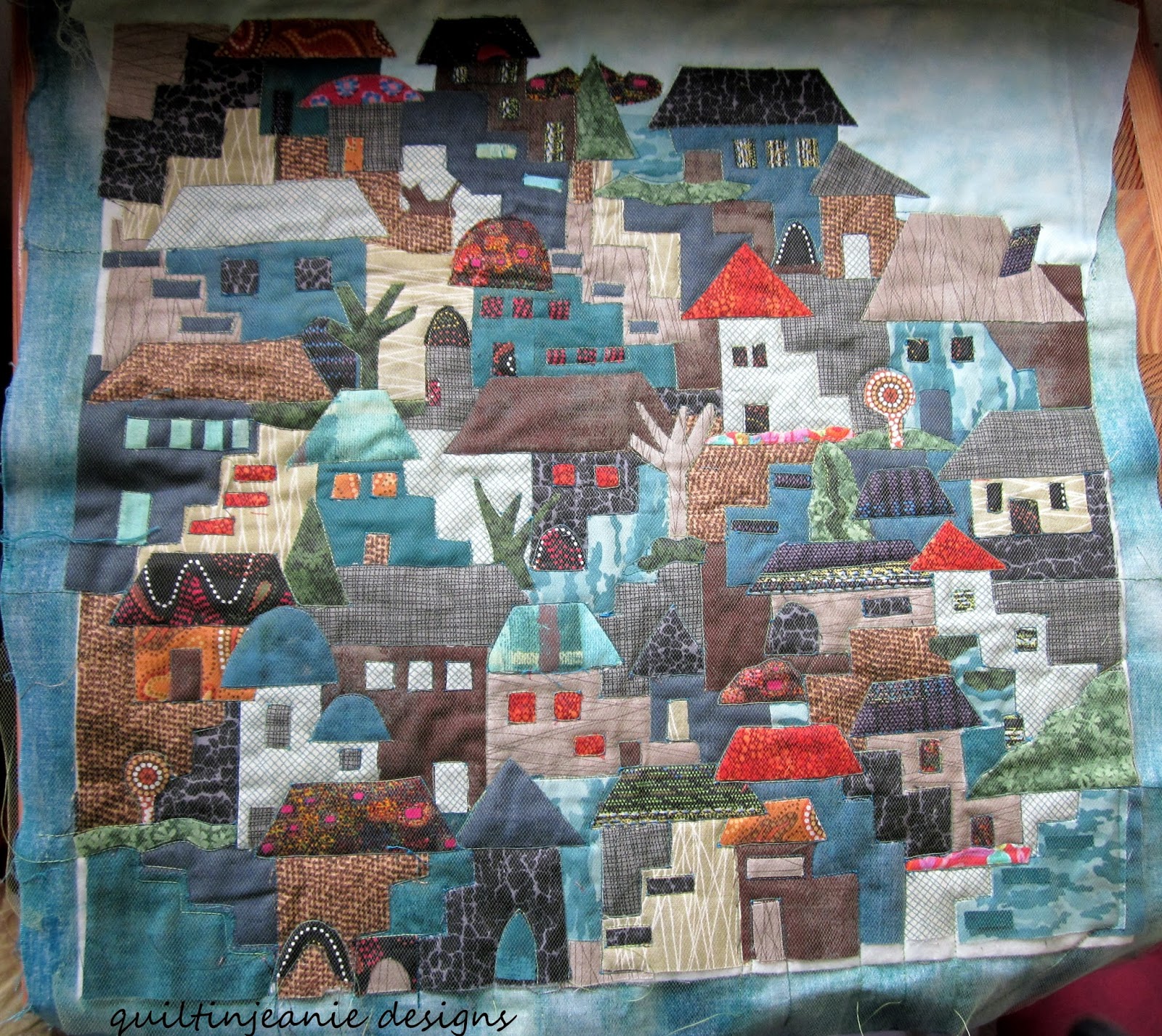 Jean's Quilting Page: Happy Village....let's visit!