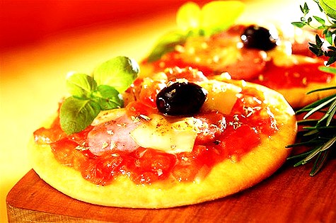 Sandra Doces e Salgados...: mini pizza